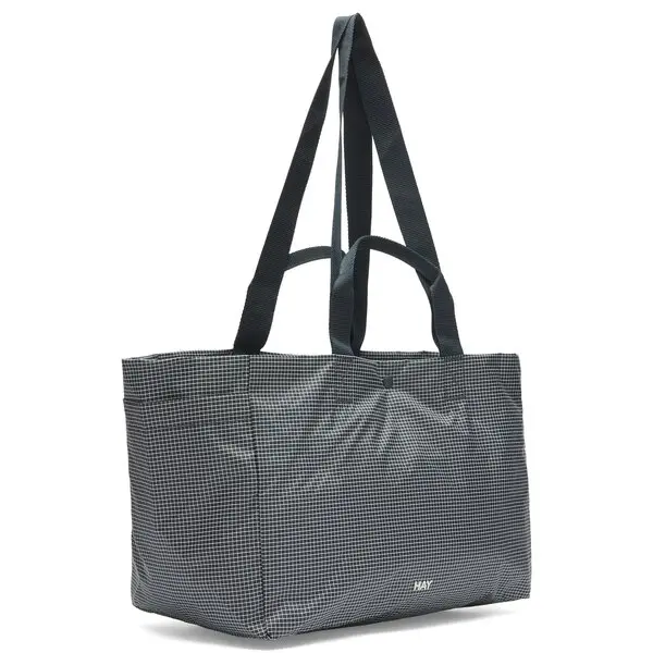 HAY Grid Weekbag Small - Dark Blue