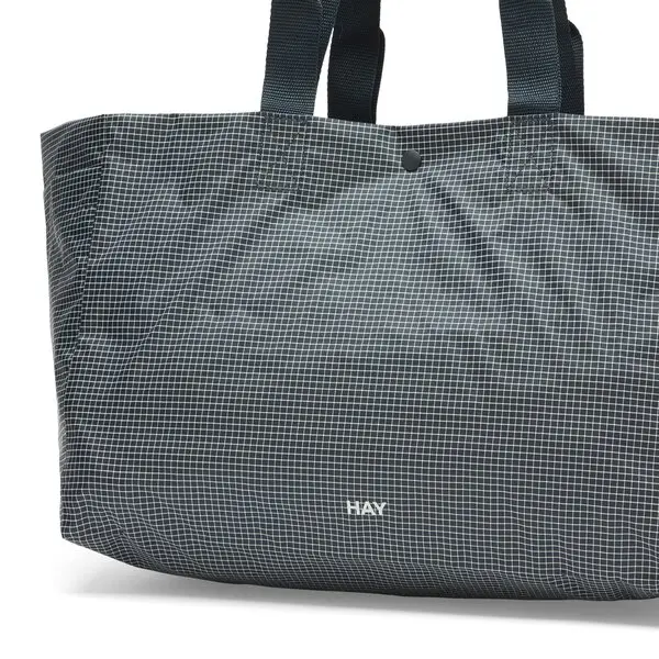 HAY Grid Weekbag Small - Dark Blue