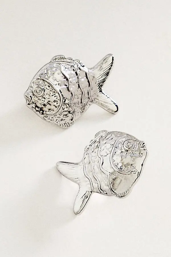 FRASIER STERLING Catch Of The Day Earrings - Silver