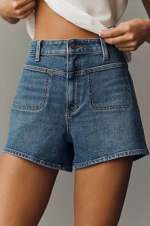 Paige Dani Denim Shorts - Medium Denim