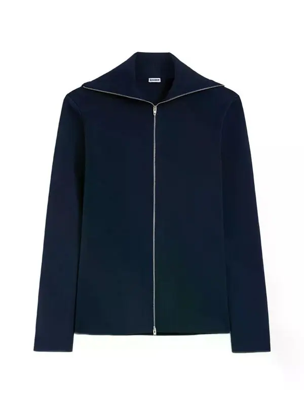 JIL SANDER Zip Technical Sweater