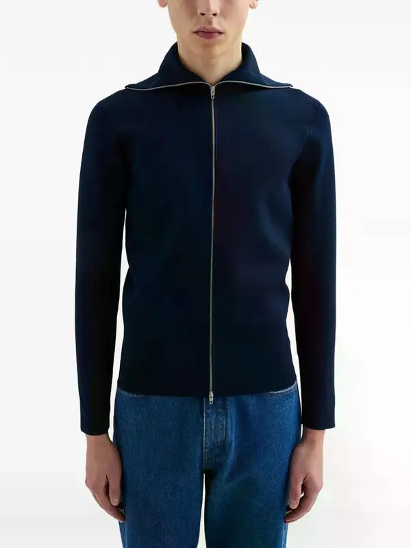 JIL SANDER Zip Technical Sweater