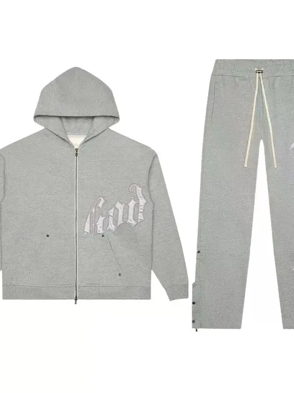 GODSPEED Logo-print Tracksuit - Grey