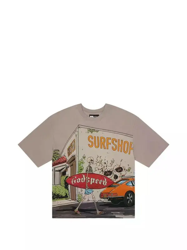 GODSPEED Surf Shop T-shirt - Grey