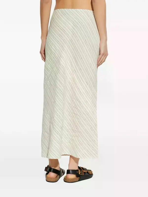 SAMSOE SAMSOE Saagneta Striped Maxi Skirt