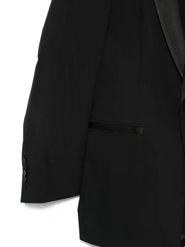 ALAINPAUL Shawl Collar Jacket