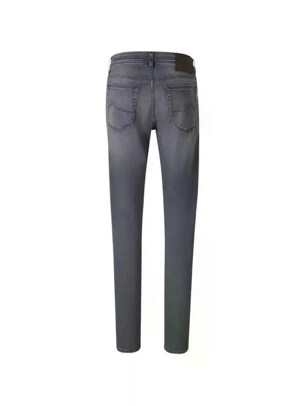Jacob Cohen Logo-patch Jeans - Grey
