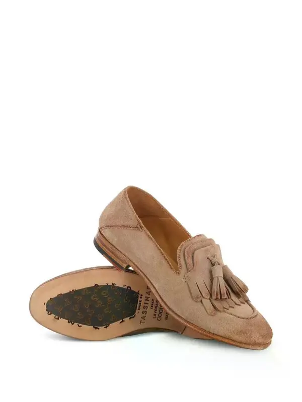 TASSINARI Suede Tassel Loafers