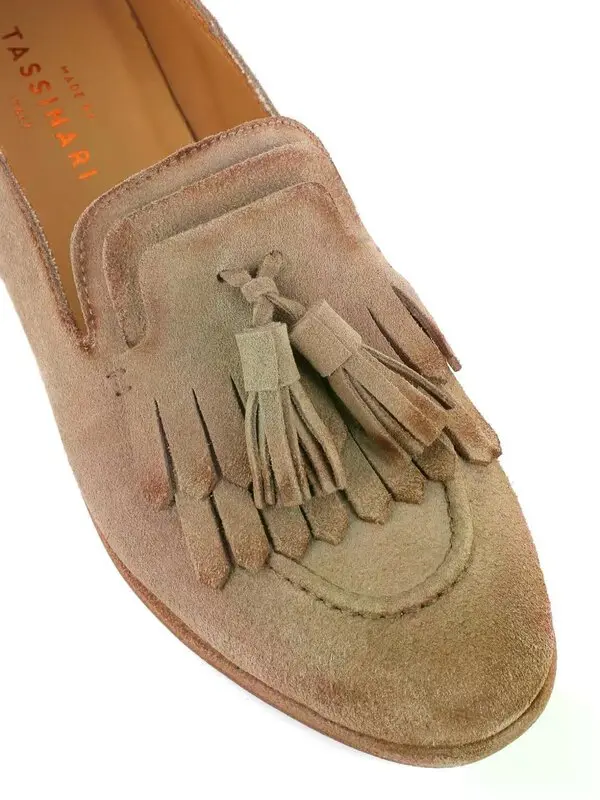 TASSINARI Suede Tassel Loafers