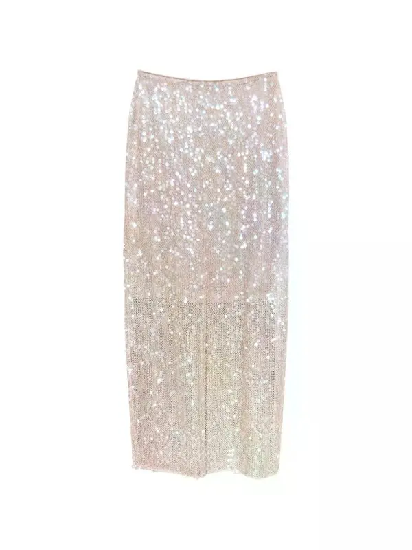Veronica Beard Sequin-embellished Midi Skirt