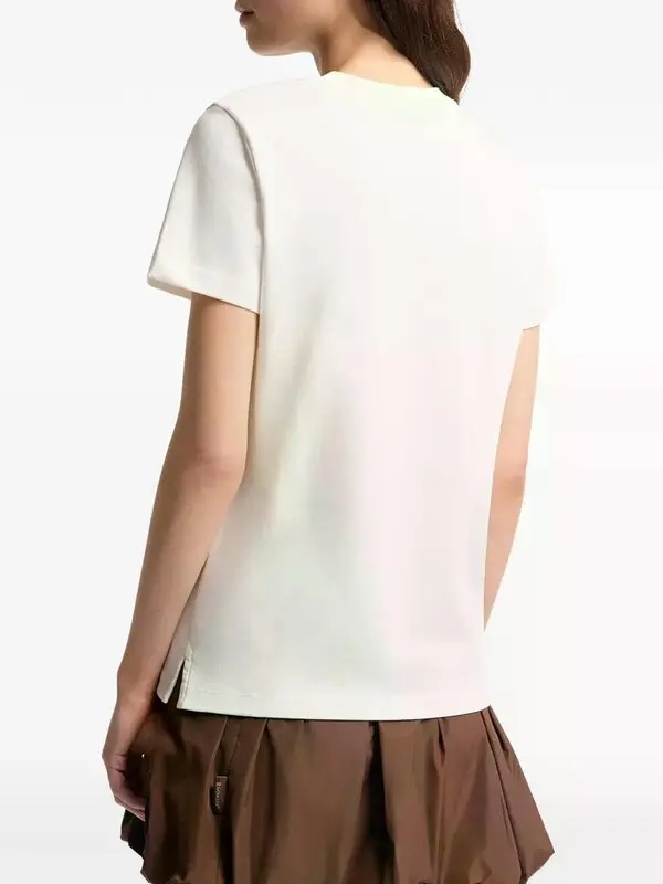 Moncler Logo-embroidered T-shirt