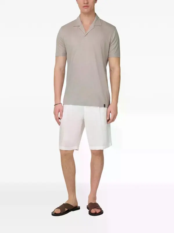 Boggi Milano Drawcord Linen Shorts