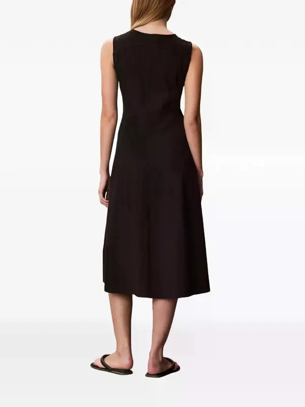 Calvin Klein A-line Midi Dress