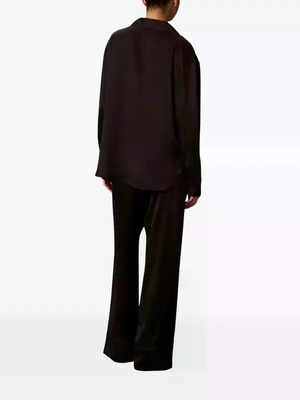 Calvin Klein Long-sleeve Buttoned Pajamas