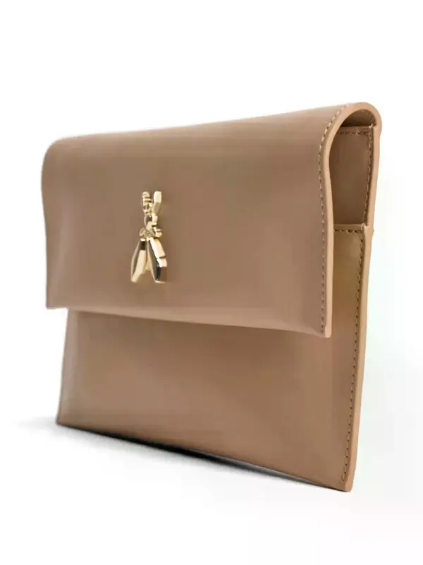 Patrizia Pepe Clutch Bag With Logo Detail