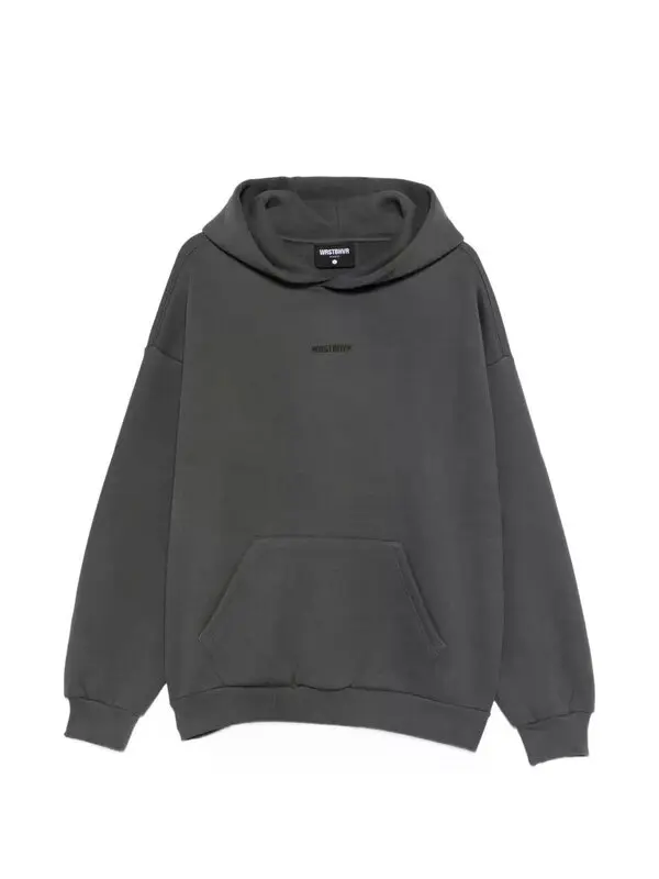 WRSTBHVR Hooded Pinstripe Sweatshirt
