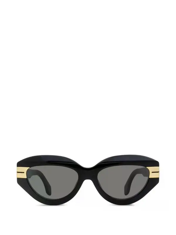 Palm Angels Miracle Cat-eye Sunglasses - Black