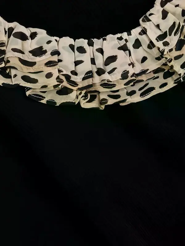 Rixo Laurel Ruffled Cardigan