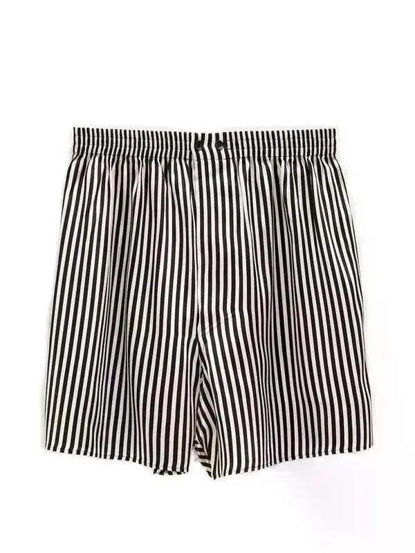 PETAR PETROV Striped Shorts