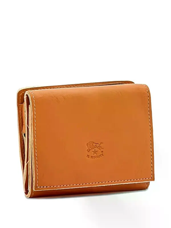 Il Bisonte Grained Foldover Wallet