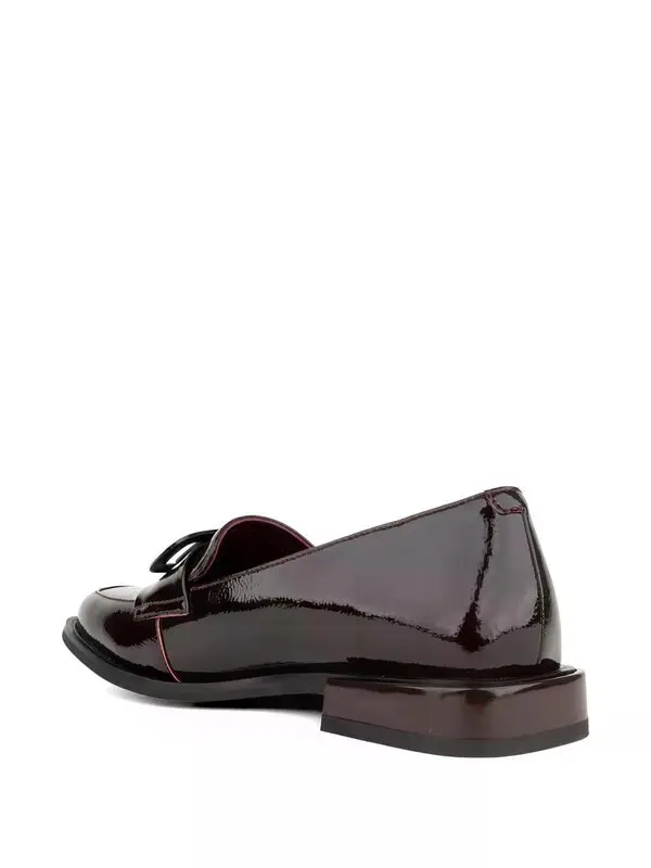 LINDA BAUMANN Buckle Loafers