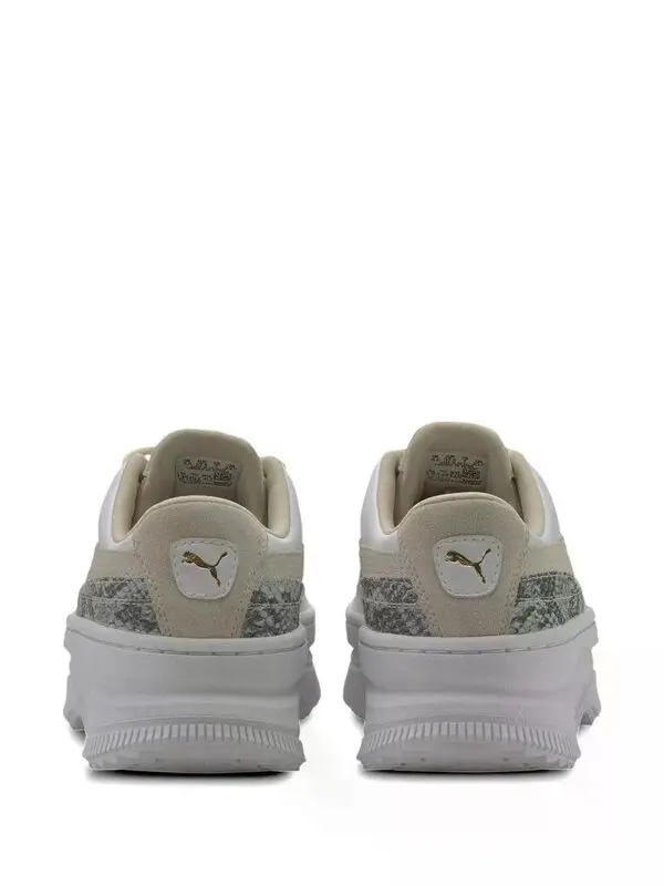 PUMA Reptile-effect Platform Sneakers - Neutrals