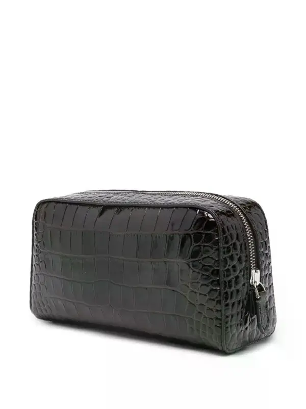 TOM FORD Crocodile-embossed Wash Bag
