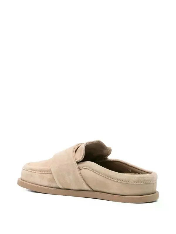 Inuikii Soft Buckle Mules - Neutrals