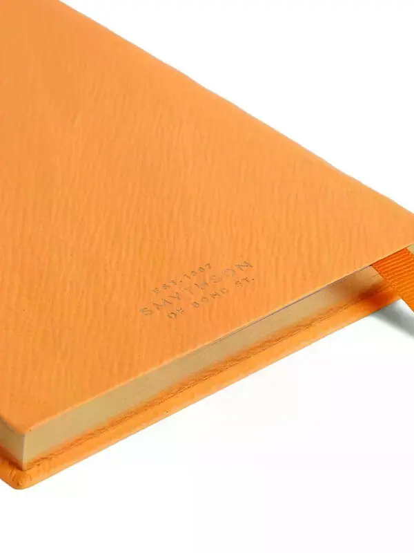 Smythson Chelsea Notebook - Orange