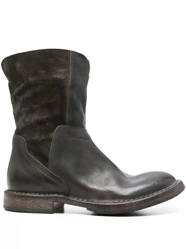 Moma Mins Panel Ankle Boots