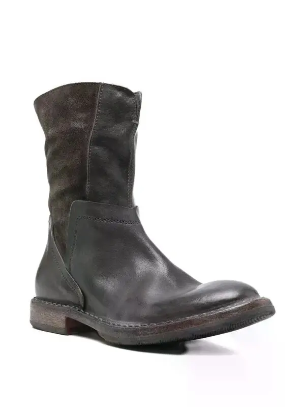Moma Mins Panel Ankle Boots