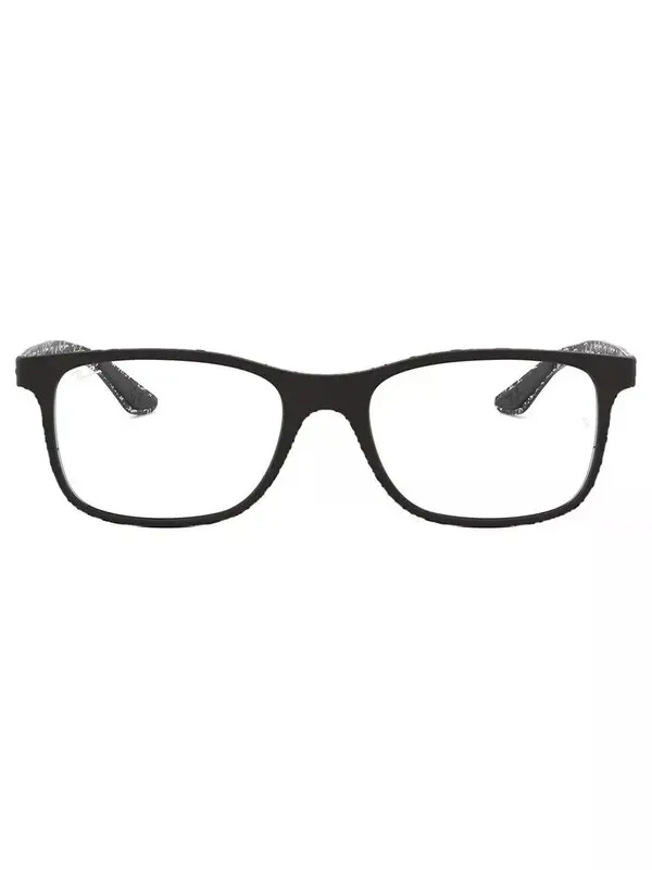 Ray-ban Rectangle Frame Glasses - White