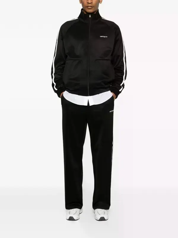 Carhartt Work In Progress Logo Zip Up Jacket