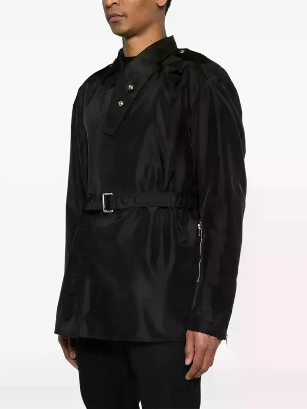 Rick Owens Temple Belted Caban Jacket