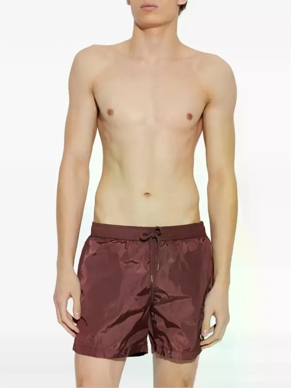 Moncler Logo Patch Swim Shorts
