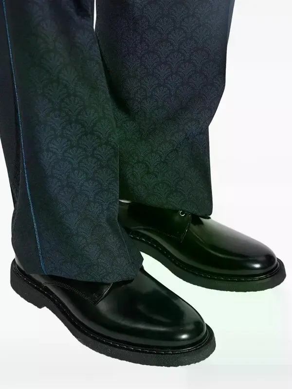 A.p.c. Glazed Leather Derbies