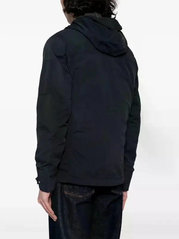 Woolrich Hooded Zip-up Jacket With Drawstring Hood