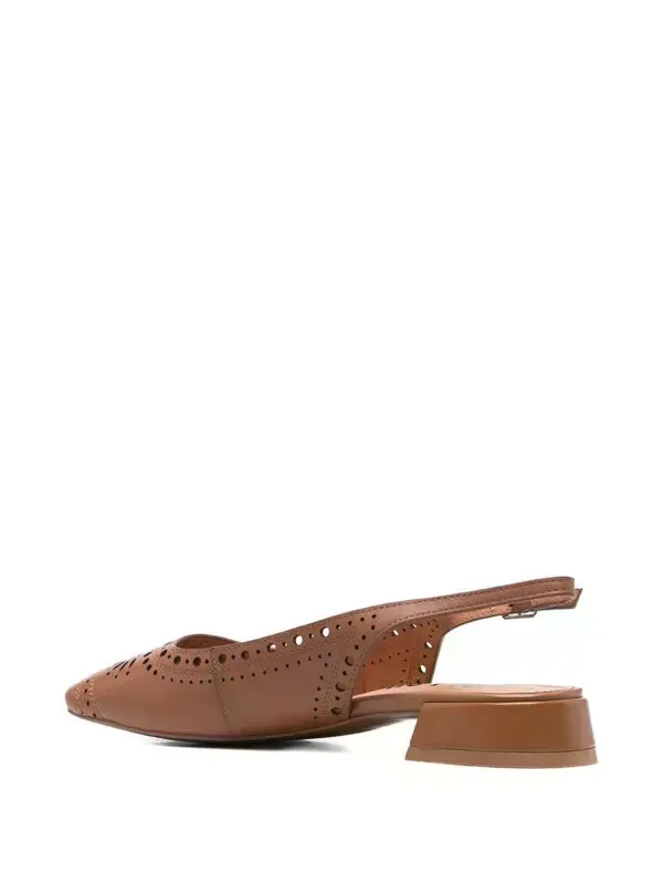 BIBI LOU Laser-cut Slingback Ballet Flats