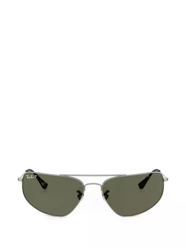 Ray-ban Rectangle-frame Sunglasses - Silver