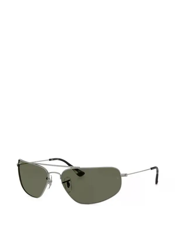 Ray-ban Rectangle-frame Sunglasses - Silver