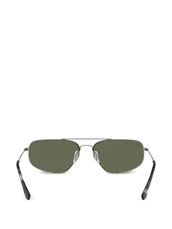 Ray-ban Rectangle-frame Sunglasses - Silver