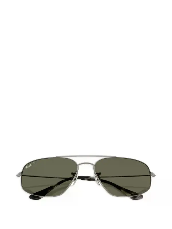 Ray-ban Rectangle-frame Sunglasses - Silver