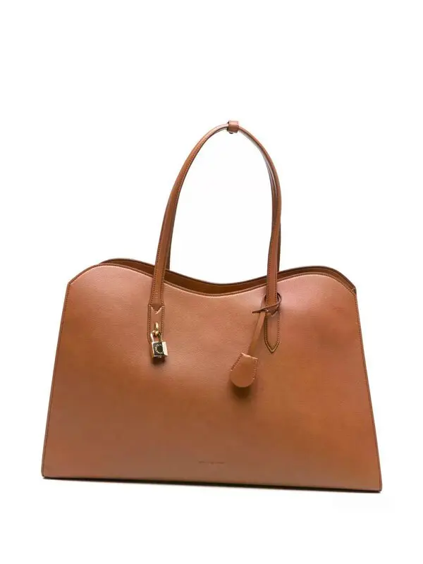 Stella McCartney Ryder Padlock Tote Bag - Neutrals