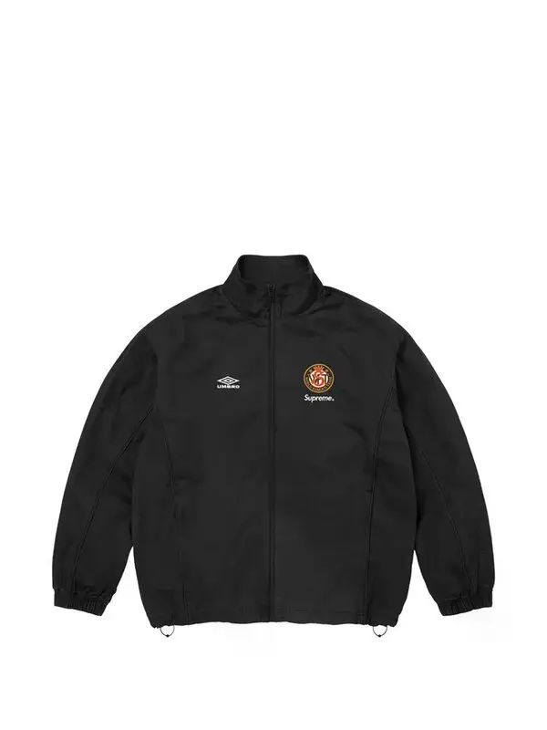 Supreme Zip-up Cotton Track Jacket - Black