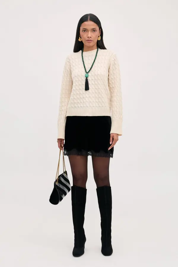 Rixo Kornelia Mini Skirt