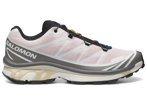 SALOMON Xt-6 Low Top Sneakers - Cloudburst/icy Pink/tapioca