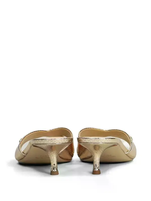 Michael Kors Criss-cross Sandals - Gold