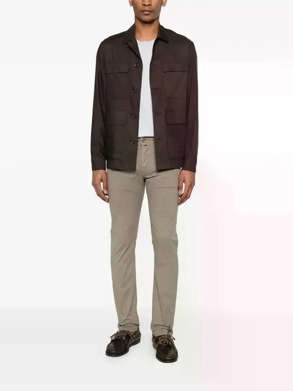 Jacob Cohen Regular Fit Trousers - Neutrals