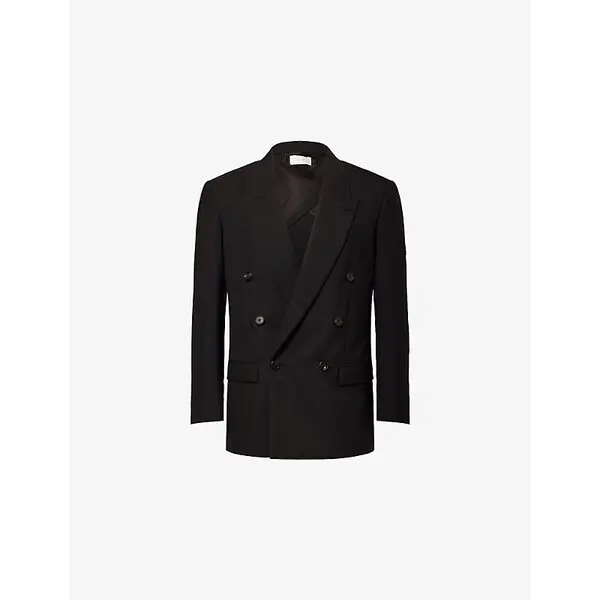THE ROW Mazzy Double-breasted Wool Jacket