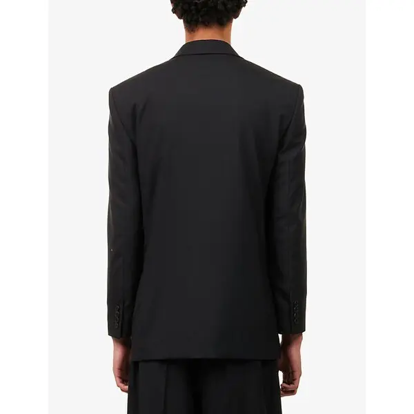 THE ROW Mazzy Double-breasted Wool Jacket